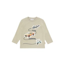 HUST & CLAIRE Hust & Claire Shirt 'Anton Retro Road' Jungen Gr&ouml;&szlig;e 92 dunkelblau / pastellgr&uuml;n / orange / wei&szlig;