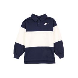 Nike Sportswear Sweatshirt 'CLUB' Jungen Gr&ouml;&szlig;e 122/128 navy / wei&szlig;