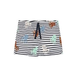 HUST & CLAIRE Hust & Claire Badeshorts 'Haki' Jungen Gr&ouml;&szlig;e 86 navy / hellblau / braun / wei&szlig;