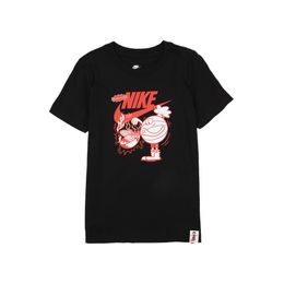 Nike Sportswear T-Shirt 'SOLE FOOD' Jungen Gr&ouml;&szlig;e 147/158 rot / schwarz / wei&szlig;