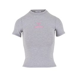 Felicious T-Shirt Damen Gr&ouml;&szlig;e S graumeliert / rosa