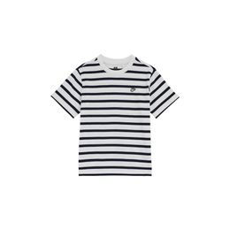 WE Fashion T-Shirt Jungen Gr&ouml;&szlig;e 98/104 dunkelblau / wei&szlig;
