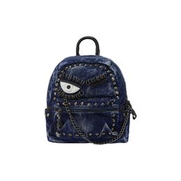 Nelice Rucksack Damen Gr&ouml;&szlig;e One Size blue denim / schwarz / wei&szlig;