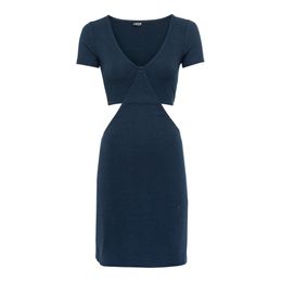 Lscn By Lascana Kleid Damen Gr&ouml;&szlig;e 44 blau Winterkleid