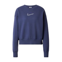 Nike Sportswear Sweatshirt 'PHNX FLC' Damen Gr&ouml;&szlig;e S navy / wei&szlig;