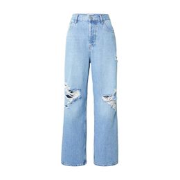 Topshop Jeans 'COLUMN' Damen Gr&ouml;&szlig;e 34 hellblau