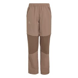 adidas terrex Outdoor Pants 'CLIMA365' boy size 128 Ochre / Cappuccino