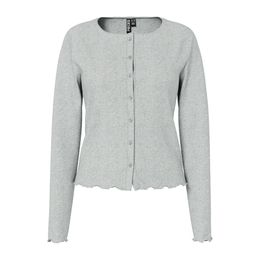 Pieces Strickjacke Damen Gr&ouml;&szlig;e M grau