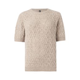 Pieces Pullover 'PCLelou' Damen Gr&ouml;&szlig;e XXL taupe