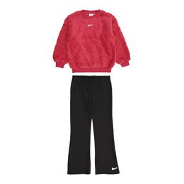 Nike Sportswear Set M&auml;dchen Gr&ouml;&szlig;e 110 rot / schwarz