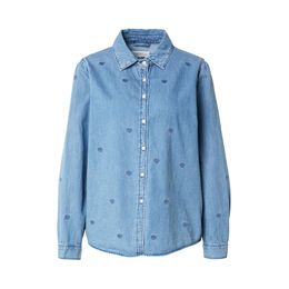 Haily's Hailys Bluse 'Ma44rti' Damen Gr&ouml;&szlig;e XL blue denim