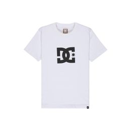 T-Shirt DC Shoes "DC Star", Jungen, Gr. 12(148-156cm), wei&szlig;, Obermaterial: 75% Baumwolle, 25% Baumwolle;, Shirts T-Shirt