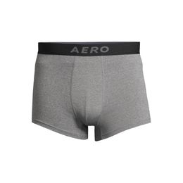 A&eacute;ropostale Boxershorts Herren Gr&ouml;&szlig;e S grau / graumeliert / schwarz