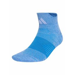 adidas Performance Sportsocken Damen Gr&ouml;&szlig;e 38/40.5 rauchblau / neonblau / blaumeliert