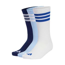 adidas Performance Sportsocken 'ESS' Damen Gr&ouml;&szlig;e 32/34 blau / navy / hellblau / wei&szlig;