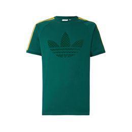 adidas originals T-Shirt Herren Gr&ouml;&szlig;e XXL gelb / smaragd / dunkelgr&uuml;n