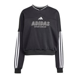 adidas Sportswear Sportsweatshirt 'TIRO' Damen Gr&ouml;&szlig;e XS schwarz / wei&szlig;