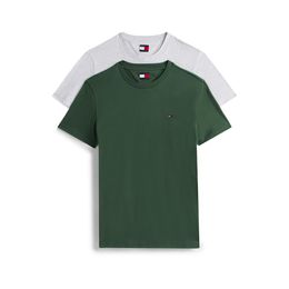 Tommy Jeans T-Shirt Herren Gr&ouml;&szlig;e XXL smaragd / wei&szlig;