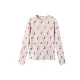 Mango Kids Shirt 'RAYO' M&auml;dchen Gr&ouml;&szlig;e 140 braun / rosa