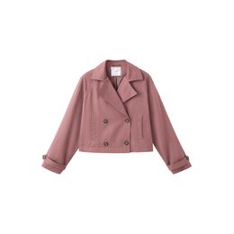 MANGO TEEN Mantel 'Rosa' Damen Gr&ouml;&szlig;e XXXS altrosa Wintermantel