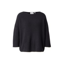 comma, COMMA Pullover Damen Gr&ouml;&szlig;e S navy / wei&szlig;