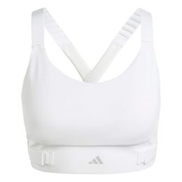 adidas Performance Sport-BH 'FastImpact Luxe' Damen Gr&ouml;&szlig;e L wei&szlig;