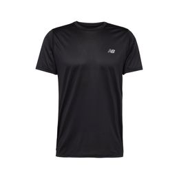 New Balance Funktionsshirt 'Essentials Run' Herren Gr&ouml;&szlig;e M schwarz / wei&szlig;