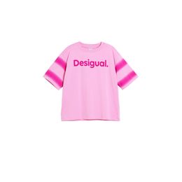 Desigual T-shirt M&auml;dchen Gr&ouml;&szlig;e 134/140 pink / eosin