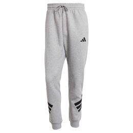 adidas Sportswear Sporthose 'Future Icons' Herren Gr&ouml;&szlig;e 4XL graumeliert / schwarz