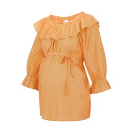 MAMALICIOUS Umstand Bluse 'Nora' Damen Gr&ouml;&szlig;e L hellorange
