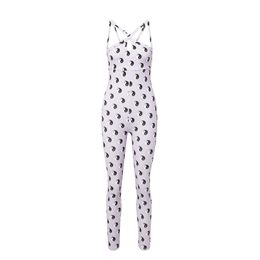 ABOUT YOU X Sofia Tsakiridou Jumpsuit 'Florentine' Damen Gr&ouml;&szlig;e XS lila / schwarz / wei&szlig;