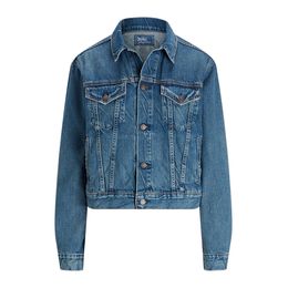 Polo Ralph Lauren Jacke 'CLASSIC' Damen Gr&ouml;&szlig;e M blue denim