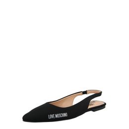 Love Moschino Ballerina Damen Gr&ouml;&szlig;e 37 schwarz