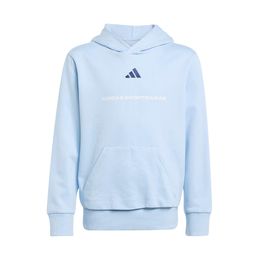 adidas Sportswear Sweatshirt Jungen Gr&ouml;&szlig;e 128 blau / hellblau / wei&szlig;