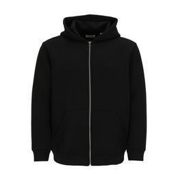 Jack & Jones Plus Jack & Jones Plus Sweatjacke Herren Gr&ouml;&szlig;e 5XL schwarz