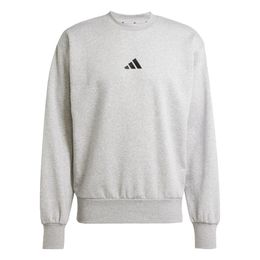 adidas Sportswear Sportsweatshirt 'Essentials Feelcozy' Herren Gr&ouml;&szlig;e XS greige / schwarz