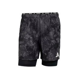 adidas Performance Sportshorts 'Adi365' Herren Gr&ouml;&szlig;e S dunkelgrau / schwarz / wei&szlig;