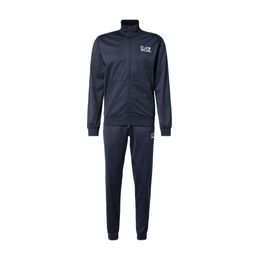 EA7 Emporio Armani Jogginganzug Herren Gr&ouml;&szlig;e S dunkelblau / wei&szlig;