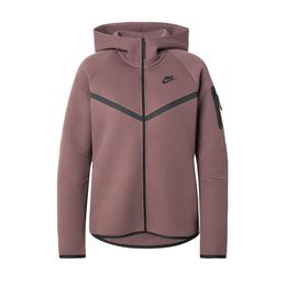Nike Sportswear Sweatjacke 'TCH FLC 2' Damen Gr&ouml;&szlig;e M braun / schwarz