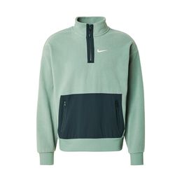 Nike Sportswear Pullover Herren Gr&ouml;&szlig;e S nachtblau / mint / wei&szlig;
