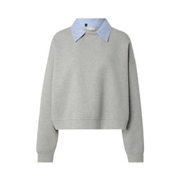 Liu Jo Sweatshirt Damen Gr&ouml;&szlig;e XL hellblau / graumeliert