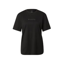 Pinko T-Shirt 'STREPITOSO' Damen Gr&ouml;&szlig;e XS schwarz / silber