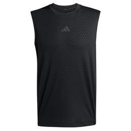 adidas Performance Funktionsshirt 'Power' Herren Gr&ouml;&szlig;e S grau / schwarz