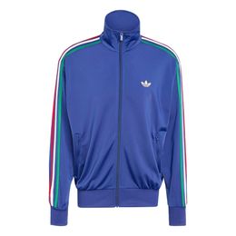 adidas originals Sweatjacke 'Firebird' Herren Gr&ouml;&szlig;e XS blau / gr&uuml;n / dunkelrot / wei&szlig;