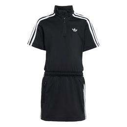 adidas originals Kleid 'Firebird' M&auml;dchen Gr&ouml;&szlig;e 104 schwarz / wei&szlig;