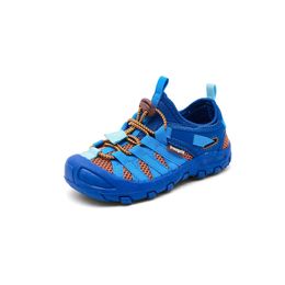 bisgaard Sneaker 'Zion' Jungen Gr&ouml;&szlig;e 22 blau / azur / mandarine
