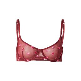 Hunkem&ouml;ller Hunkem&ouml;ller BH Damen Gr&ouml;&szlig;e 75 rosa / dunkelrot