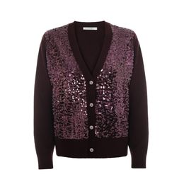 TATUUM Sweatjacke Damen Gr&ouml;&szlig;e L aubergine
