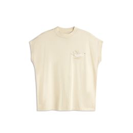 thinking mu T-Shirt 'Volta' Damen Gr&ouml;&szlig;e XS beige / ecru / offwhite