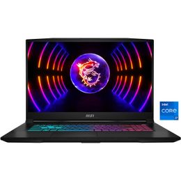 MSI Gaming-Notebook "Katana 17 B13VFK-1297", 16 GB RAM 1.000 GB SSD, Core i7, Microsoft Windows 11, schwarz, Notebooks